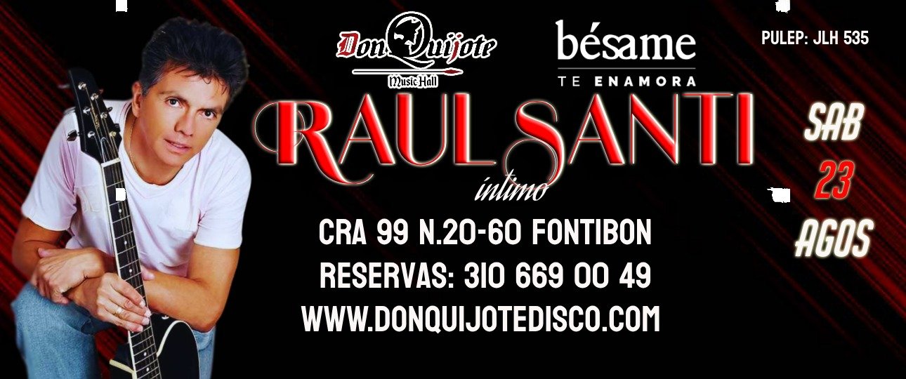 RAUL SANTI – INTÍMO